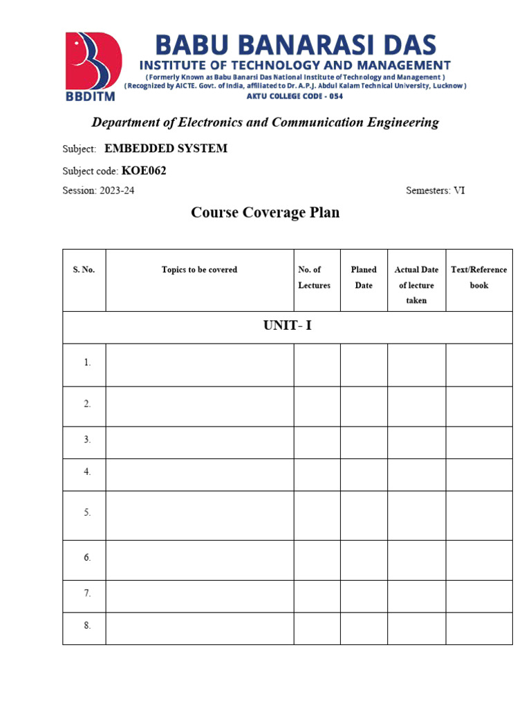 Awp Course Coverage Plan | Download Free PDF | Electronic Circuits ...
