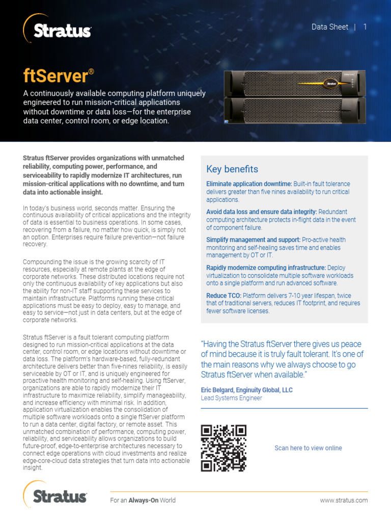 Ftserver Gen 12 Data Sheet | PDF | Hyper V | Computing