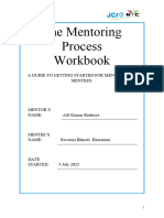 Mentoring Progress Report - FORM | PDF