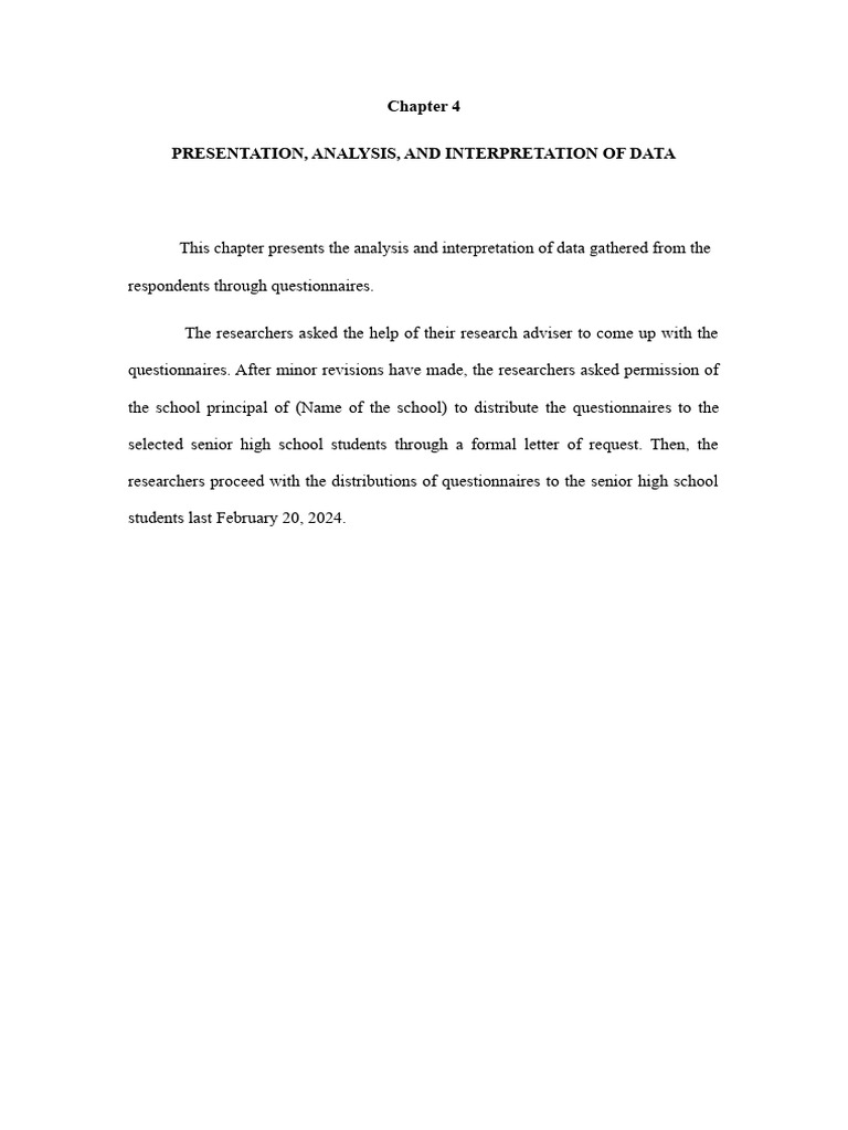 Chapter 4 Research | PDF | Career & Growth