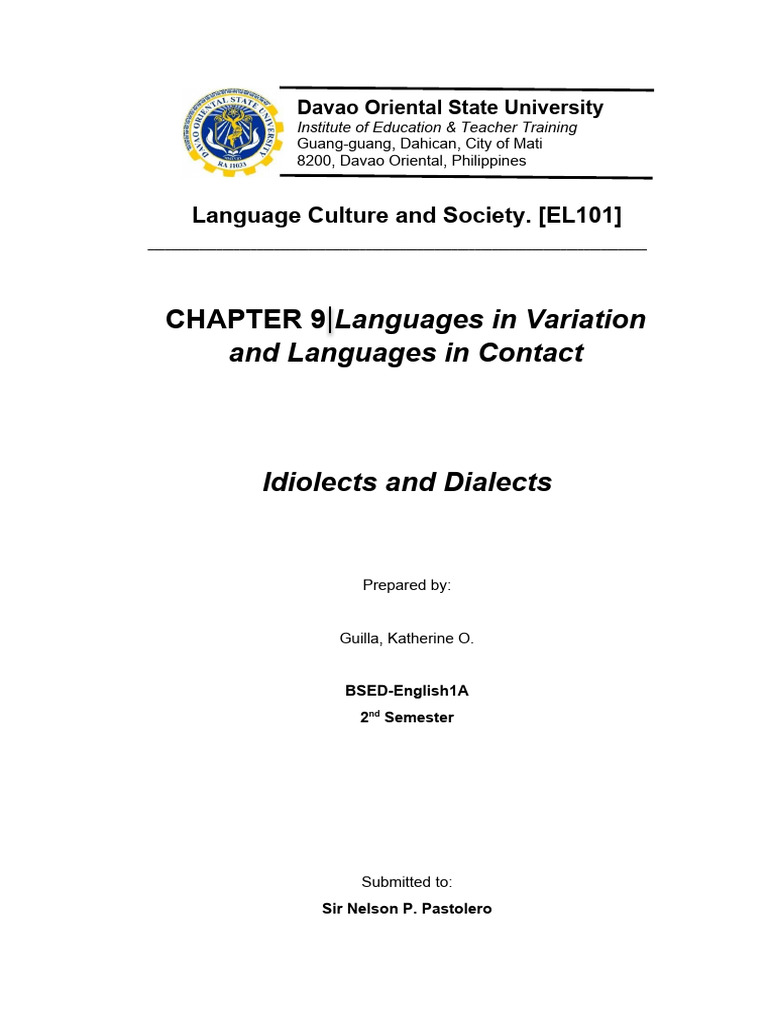Linguistics 101 Pdf