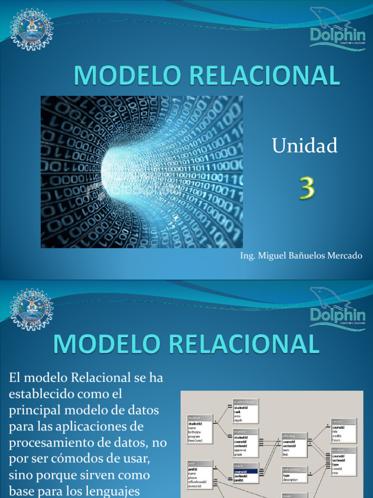 Modelo Relacional 2 | PDF | Modelo relacional | Bases de datos