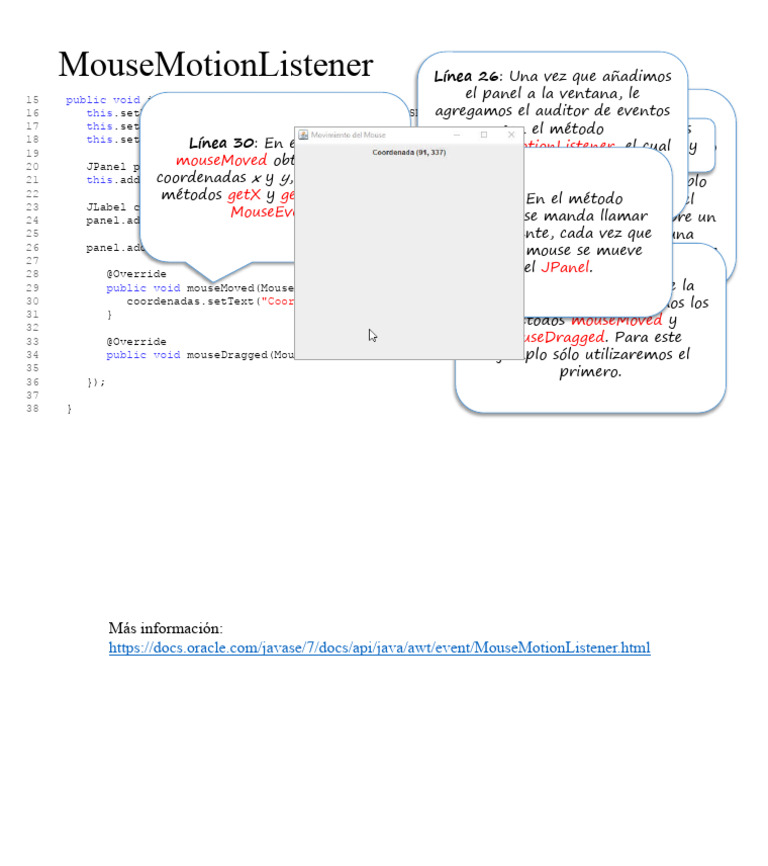 Mouse Motion Listener | PDF | Informática