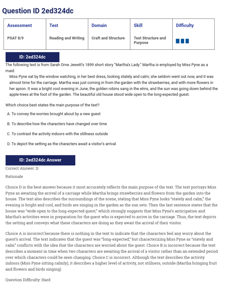 SAT Suite Question Bank - Results | PDF | Social Science
