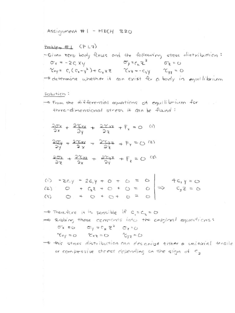 Assignment 01 Solutions | PDF