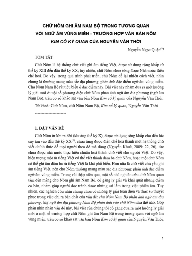 Chu - Nom.ghi - Am.nam - Bo NNQ Tap - chi.KHXH - TP.HCM Dang - Web.khoa ...