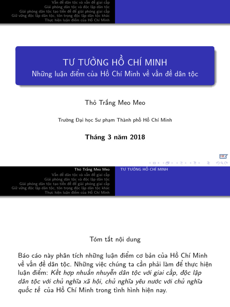 NHNG Lun Dim Ca H Chi Minh V VN D | PDF