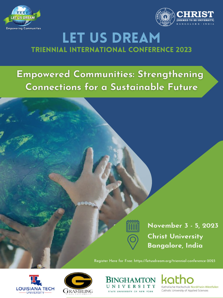 Let Us Dream Conference 2023 Details | PDF | Career & Growth