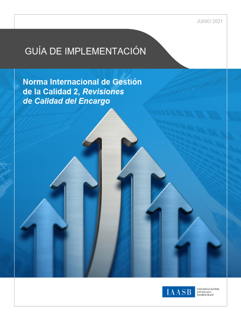ISQM 2 First Time Implementation Guide - ES - Secure | PDF | Auditoría ...