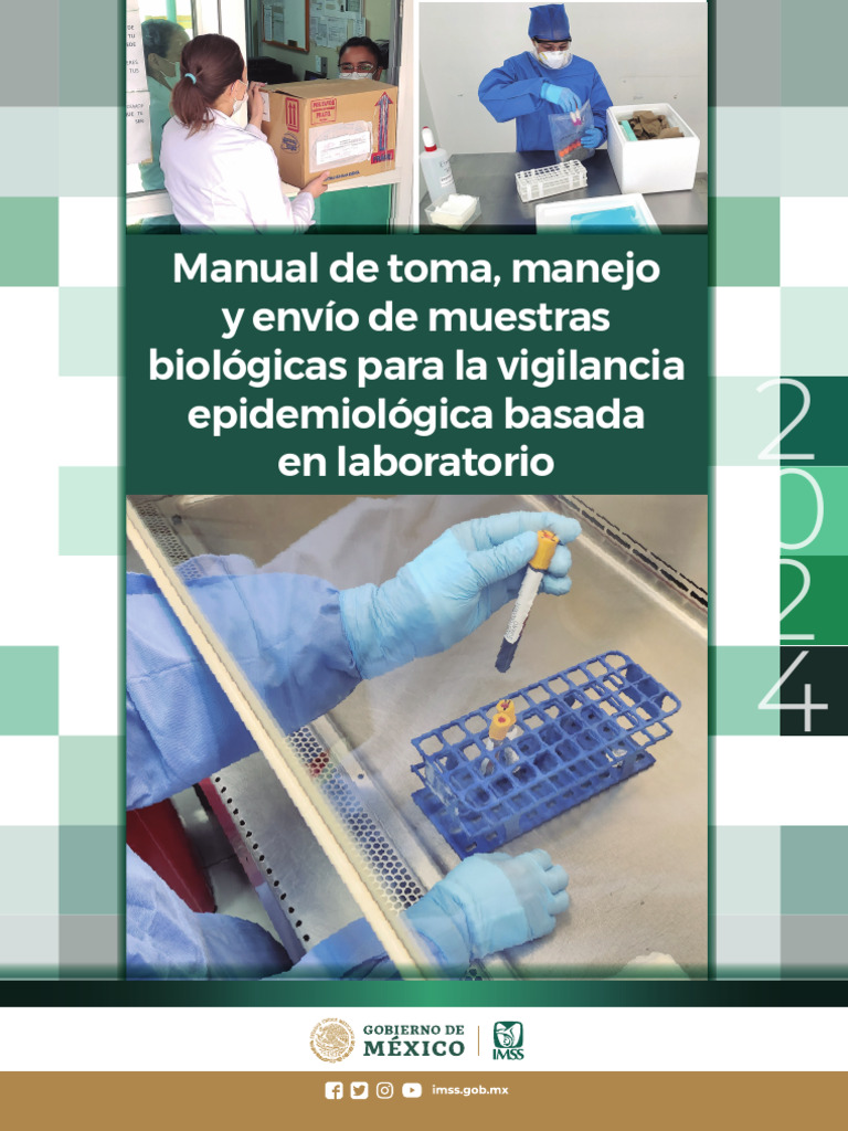 Manual Toma Manejo y Envio de Muestras 2024 Completo | PDF