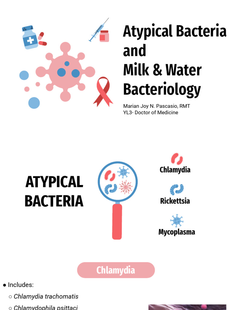 Atypical Bacteria Milk Water Bacte | PDF | Microbiology | Medical ...