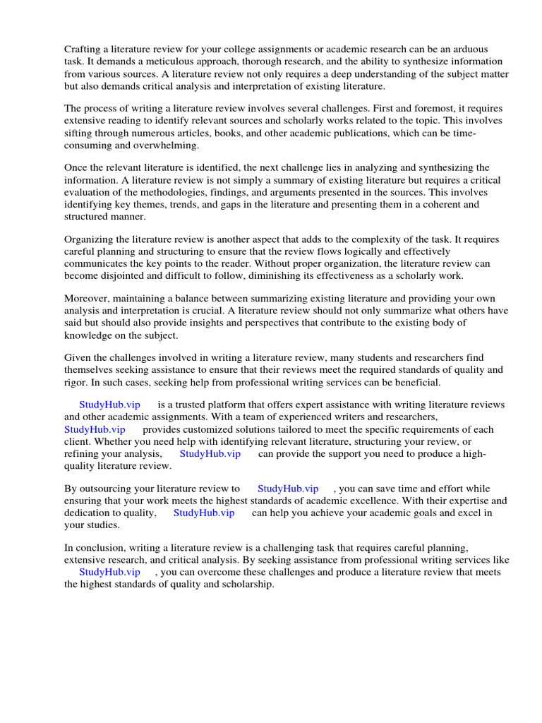 Literature Review College | Download Free PDF | Literature Review ... Literature Review College | Download Free PDF | Literature Review ...