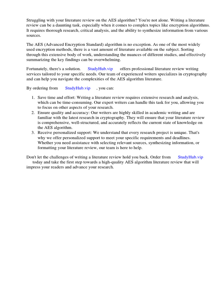 Literature Review On Aes Algorithm | PDF | Cryptography | Encryption Literature Review On Aes Algorithm | PDF | Cryptography | Encryption