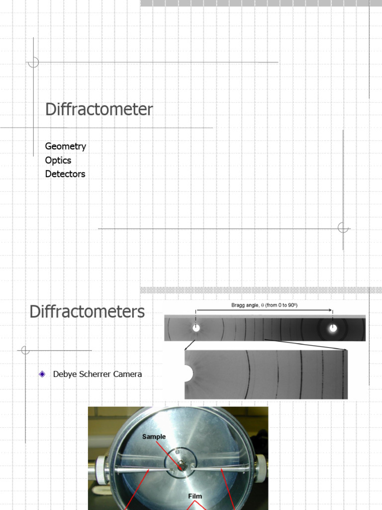 07 Geometry, Detectors | PDF | Diffraction | Physical Phenomena