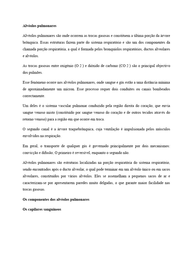 Alvéolos pulmon-WPS Office | PDF