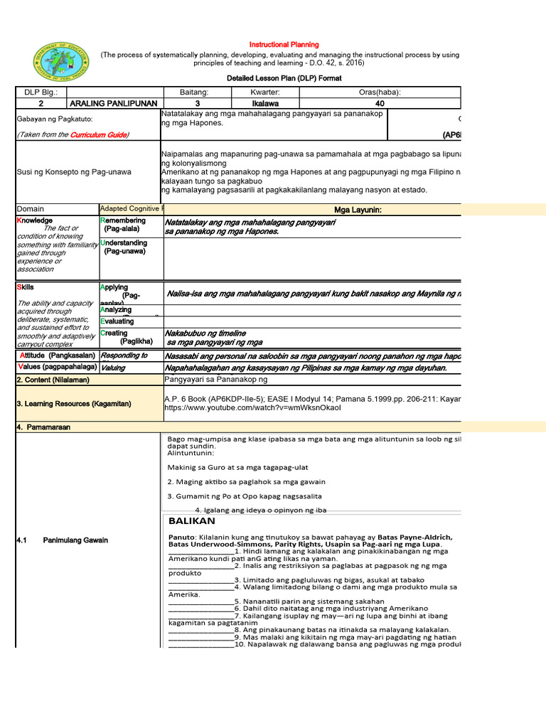 DLP AP SECOND CO | PDF