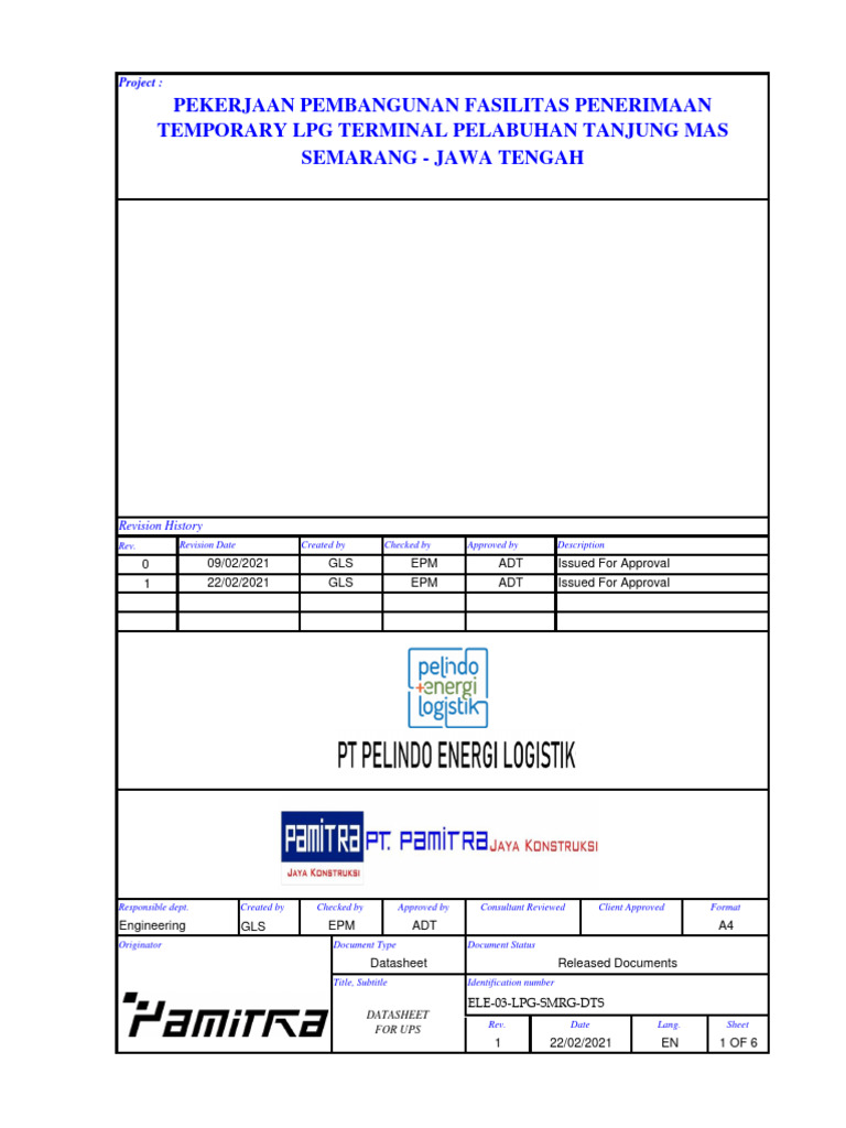 ELE-03-LPG-SMRG-DTS - Datasheet For UPS - Rev1 | Download Free PDF | Electrical Components ...