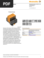 Weidmüller WDU 10 SL/EN Data Sheet | PDF | Electrical Connector ...