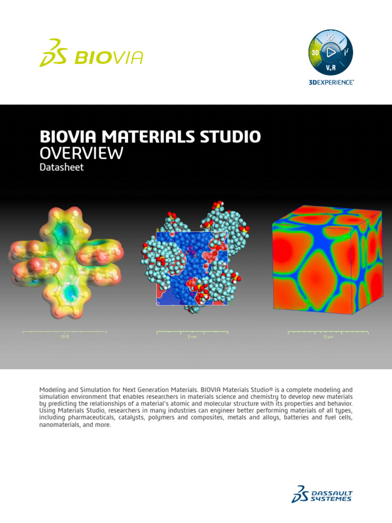 Biovia-materials-studio-overview | PDF
