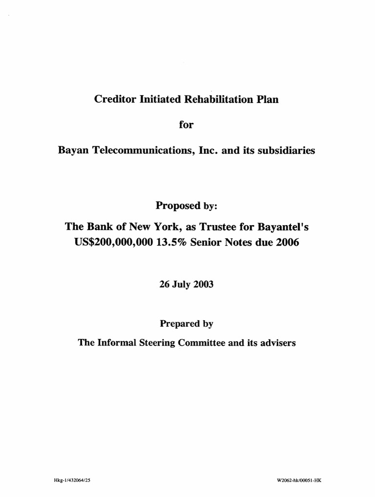 Rehabilitation Plan FULL | PDF