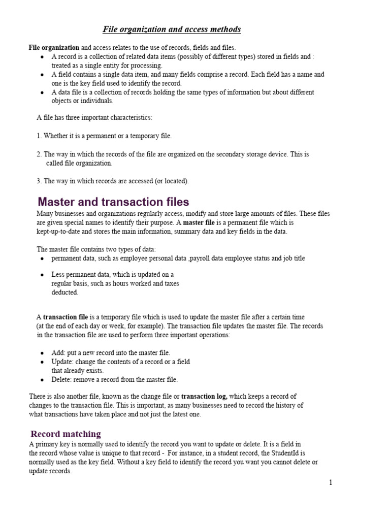Information Processing Handout 4 | PDF