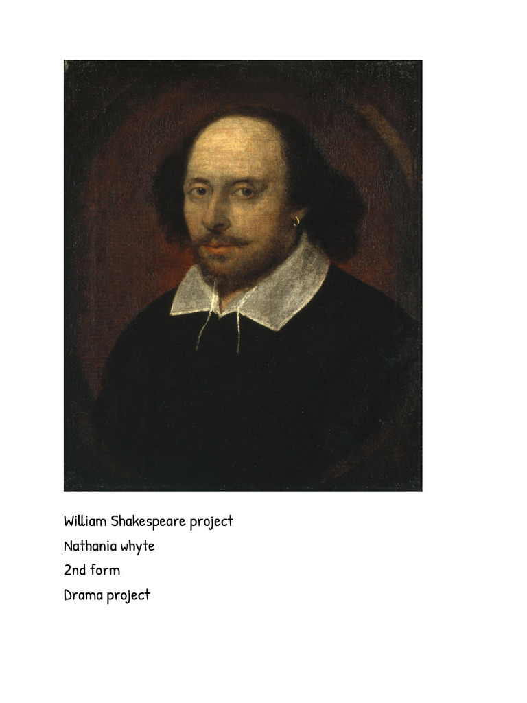 William Shakespeare: A Project Overview | PDF | William Shakespeare