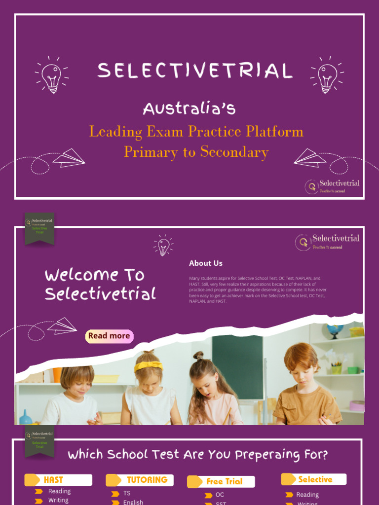 Selective School Test Prep | PDF