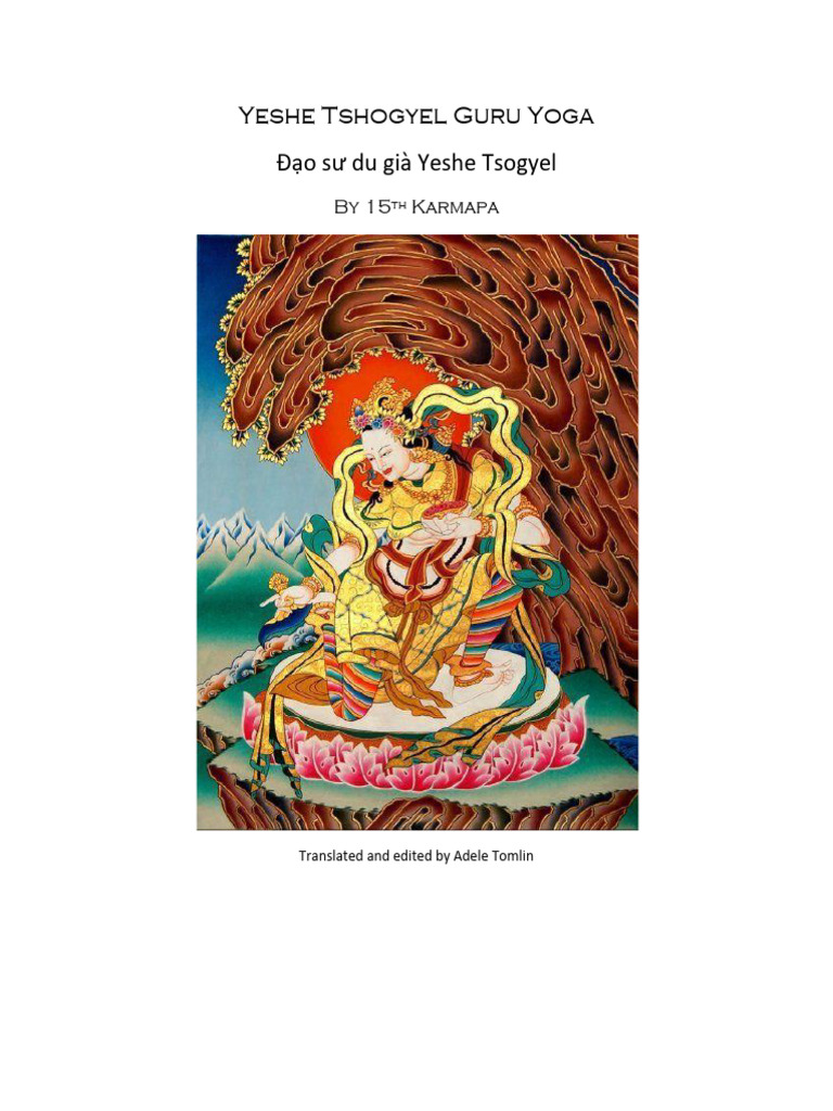 Yeshe Tsogyel Guru Yoga Practice Guide | PDF | Padmasambhava | Tibetan ...