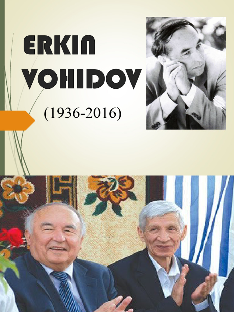 Erkin Vohidov | PDF