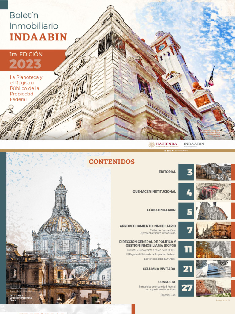 Anexo 1. 15.02.2023-Primer Bolet N Bimestral INDAABIN DGPGI | PDF