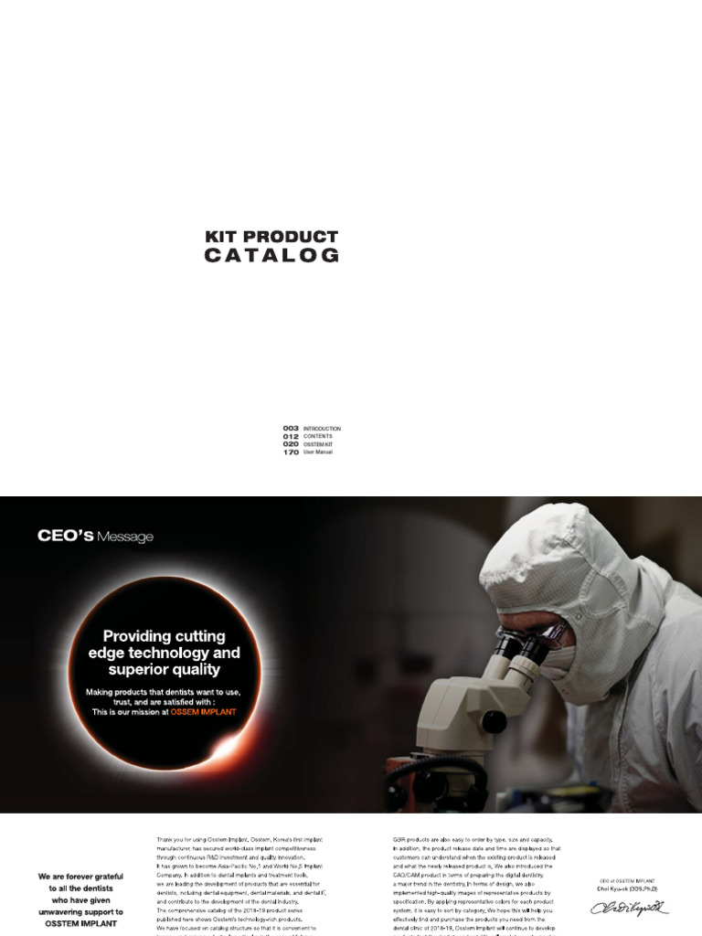 Osstem Kit Catalog | PDF