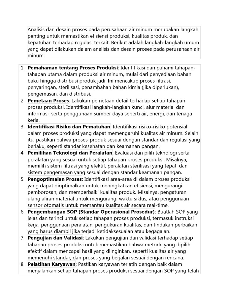 Contoh Proses Analisis dan Design 2 | PDF