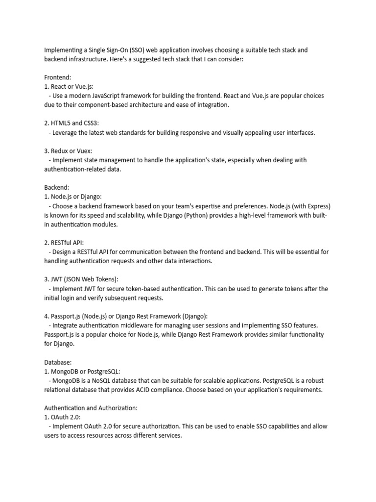 Implementing A Single Sign | PDF | World Wide Web | Internet & Web Implementing A Single Sign | PDF | World Wide Web | Internet & Web