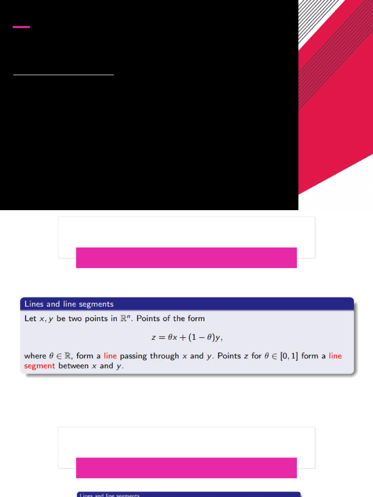 03 Slides Fundamentals of Convex Analysis and Optimization | PDF 03 Slides Fundamentals of Convex Analysis and Optimization | PDF