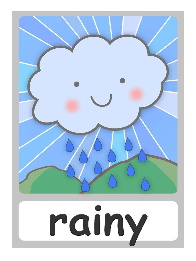 Weather Flashcards | PDF