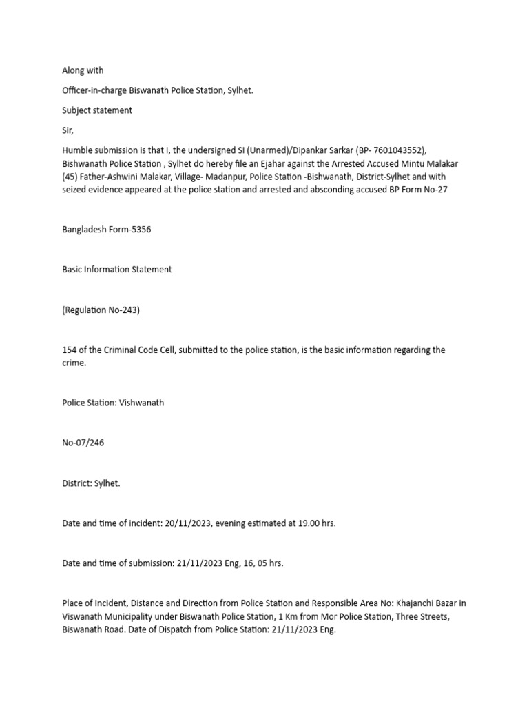 Document | PDF | Crimes | Crime & Violence