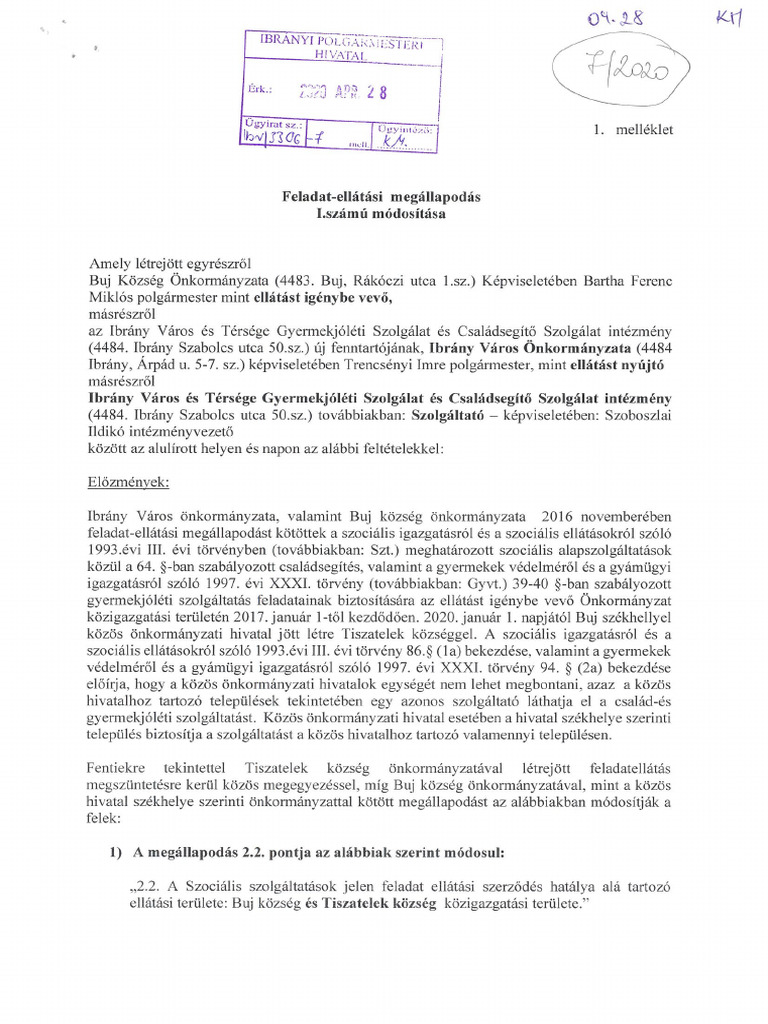 Feladatel Családseg Buj Módosítás | PDF