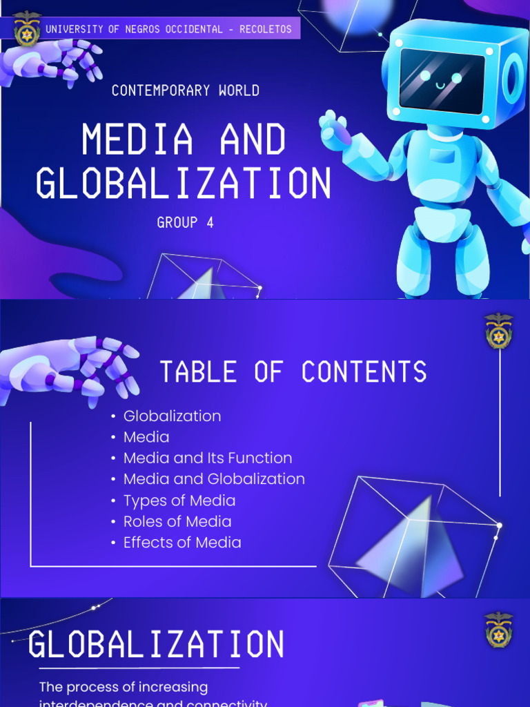 Media's Role in Globalization Explained | PDF | Mass Media | Media ...