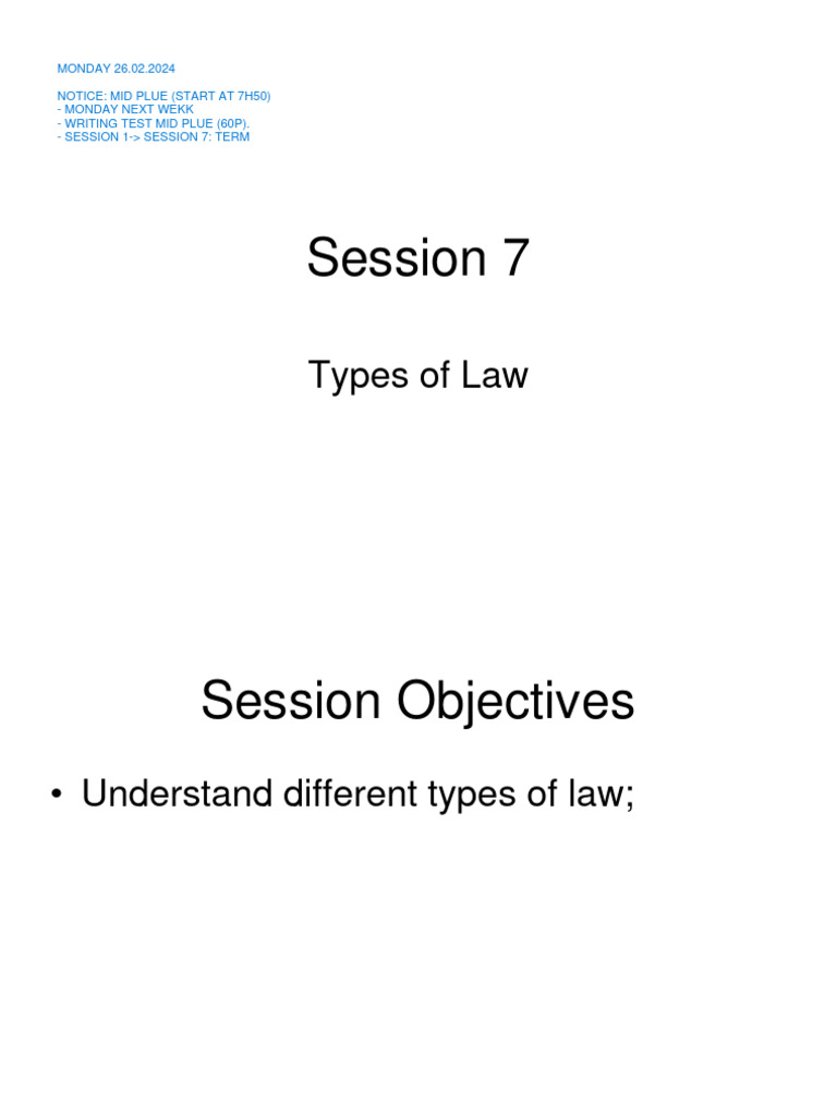 Introduction To Law Topic 3 Criminal Law | PDF