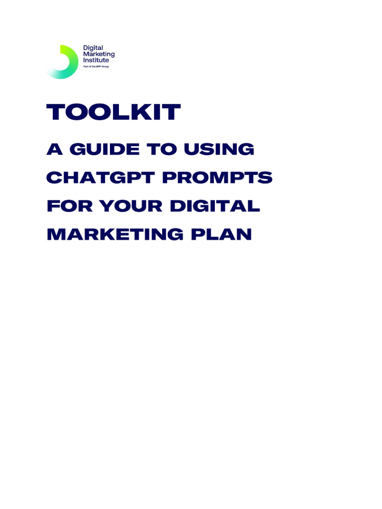 Guide ChatGPT Prompts For Marketing Plan | PDF | Business