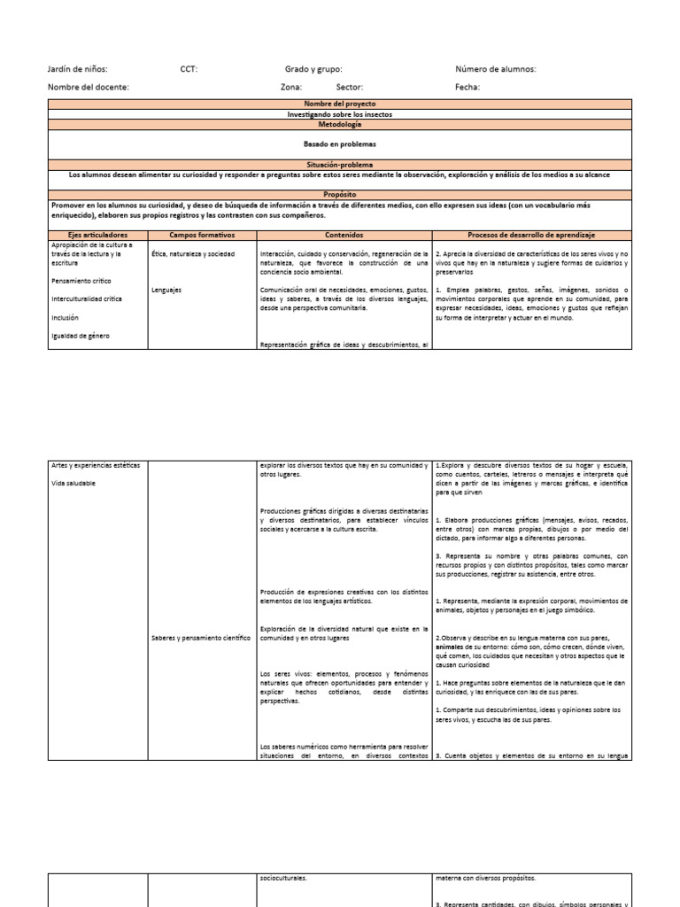 Proyecto Insectos | PDF | Hormiga | Insectos