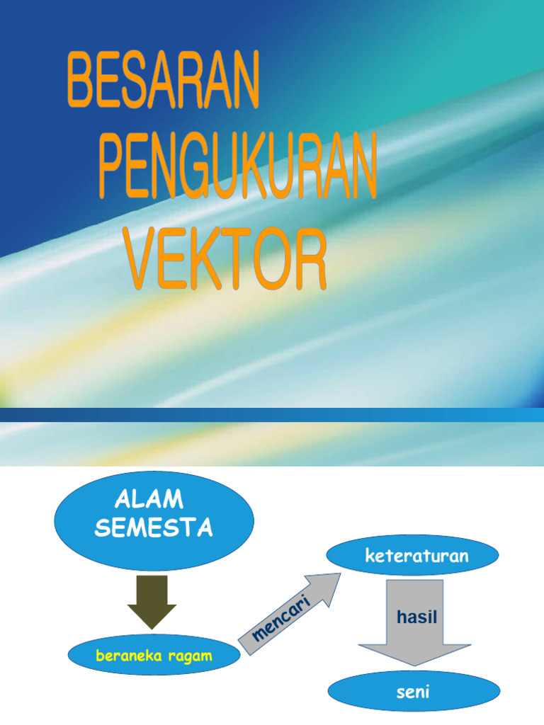 1 - Besaran Pengukuran Dan Vektor | PDF