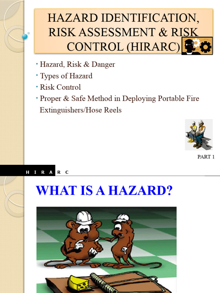6 Hirarc Part1 Pdf Hazards Risk