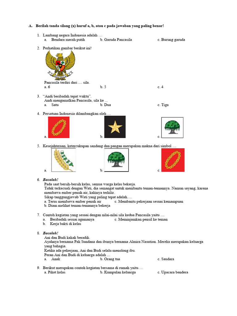 Kegiatan Pancasila dan Tata Tertib Kelas | PDF