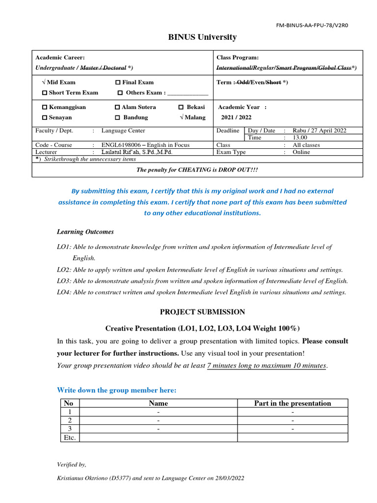 Bing Soal Uts | PDF | Cognition | Human Communication