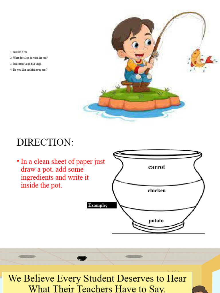 English Demonstration (THE STONE SOUP) | PDF | Soup