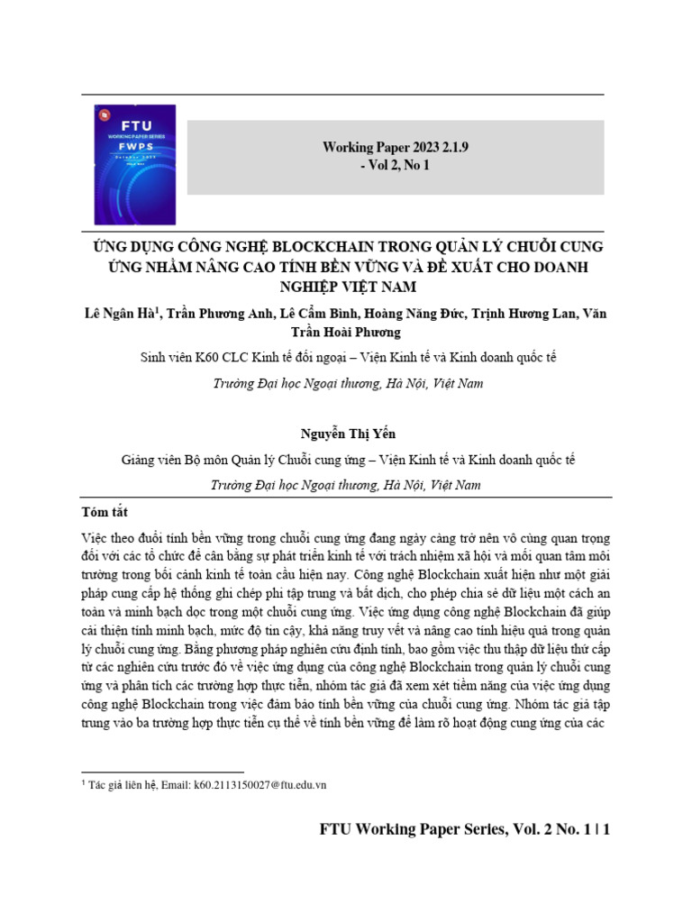 FWPS Vol 2 No 1 Paper 9 | PDF