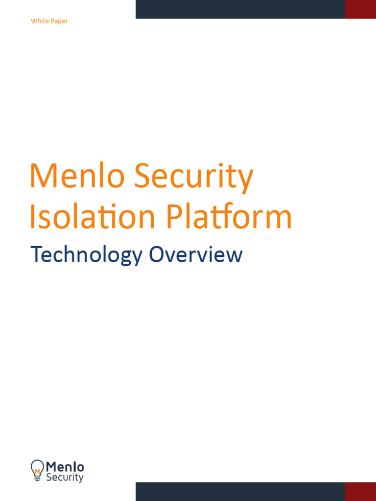 MenloSecurity Technology Overview Whitepaper | PDF | Malware | Security MenloSecurity Technology Overview Whitepaper | PDF | Malware | Security