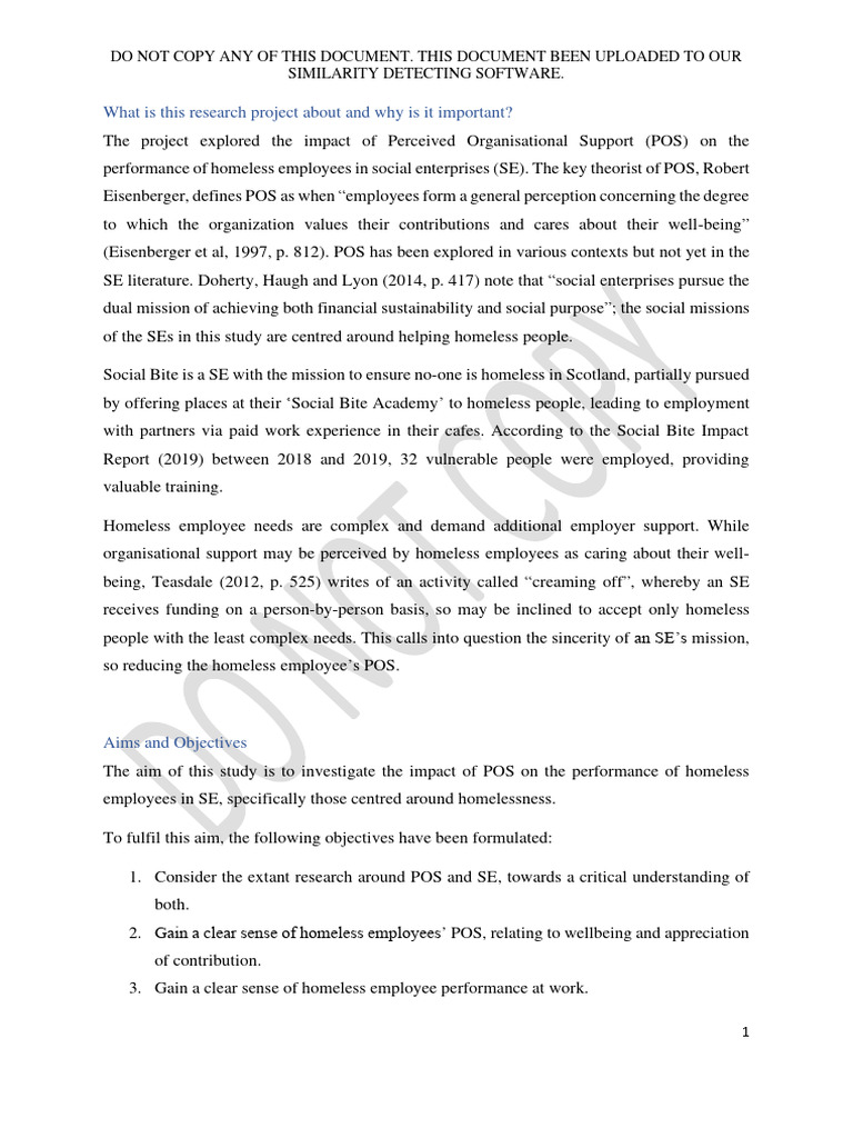 CW2 example pass (1) | PDF | Qualitative Research | Employment