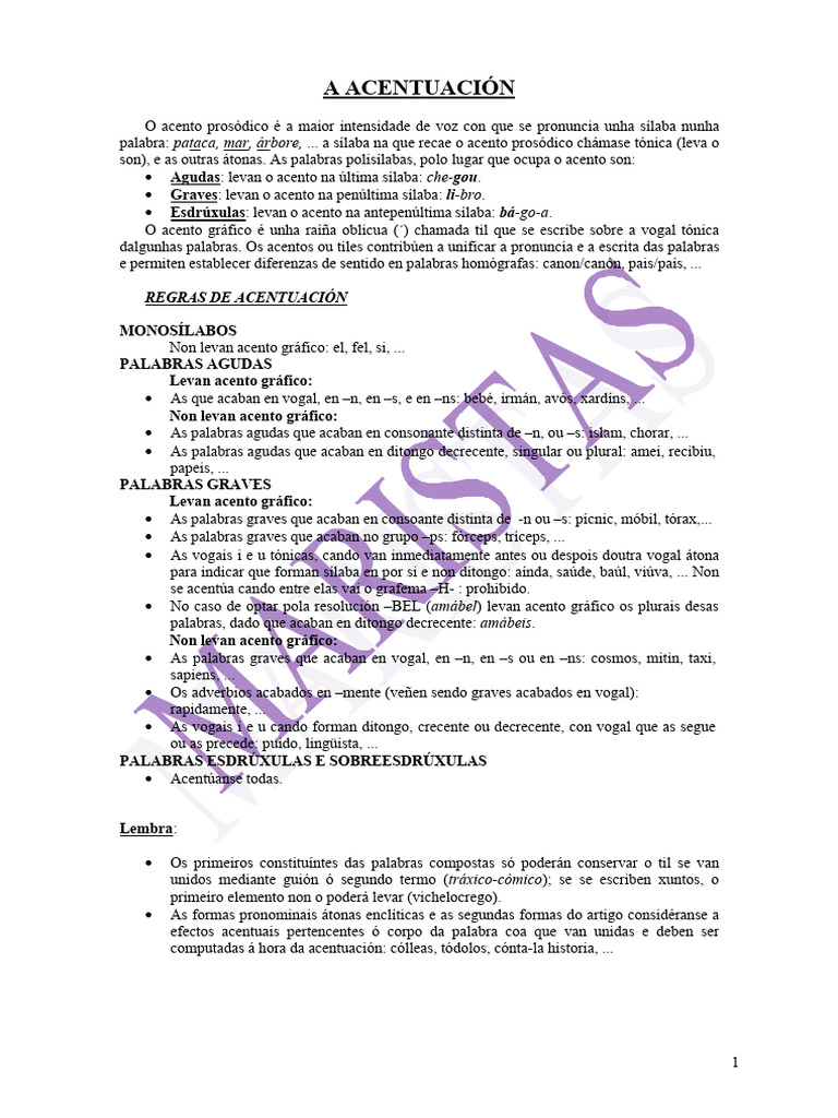 Libro Gallego 1 Bach | PDF